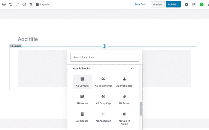 Atomic Blocks, the building blocks of an awesome Genesis site